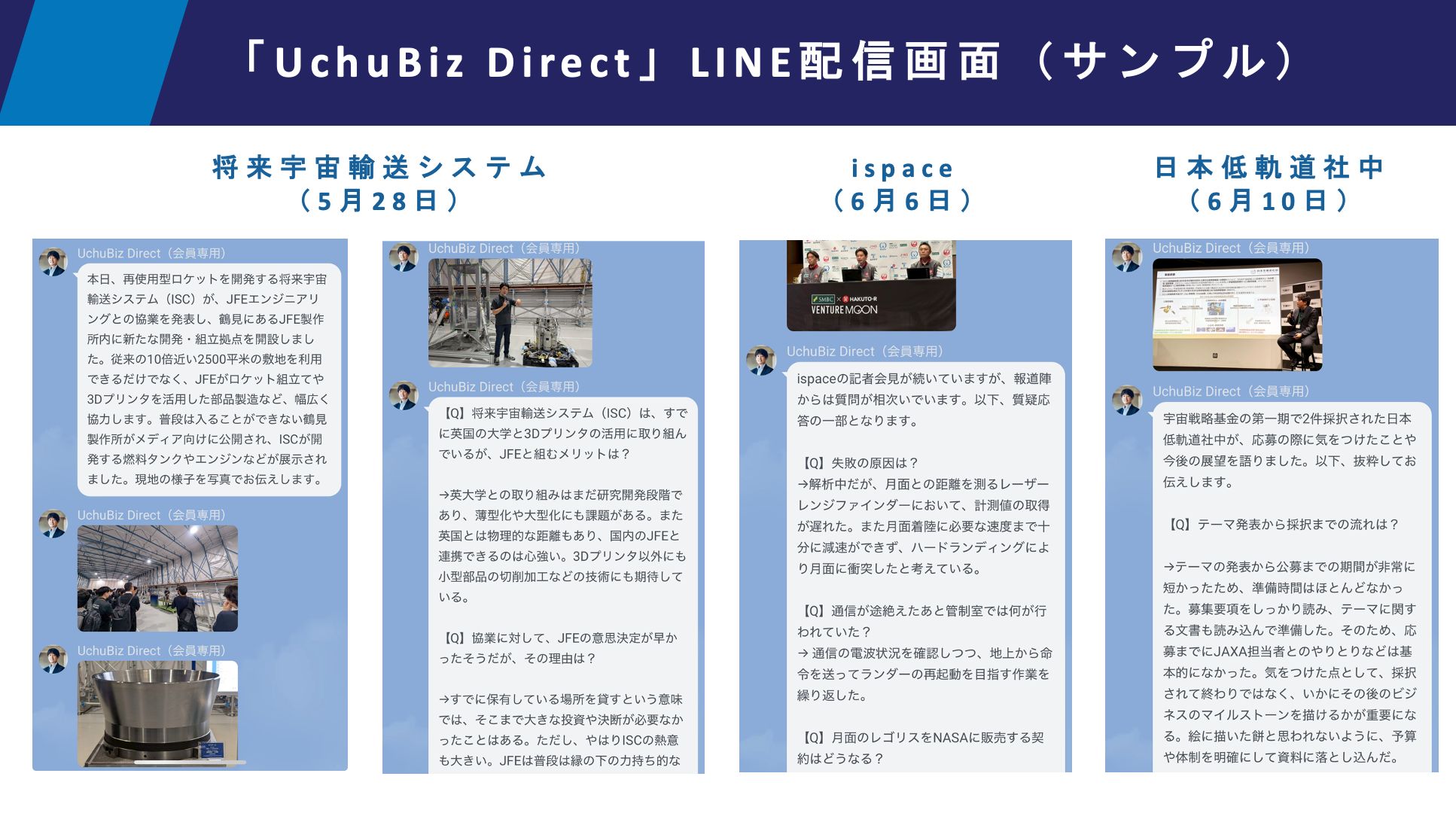 【クロスユー特別会員限定】宇宙ビジネス情報コミュニティ「UchuBiz Direct」 | 一般社団法人クロスユー/cross U